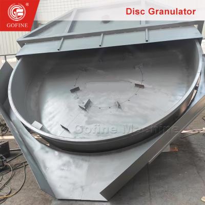 China Gofine ZL10 Disc Granulator Organic Fertilizer Pelletizer Machine 93% Balling Rate 3-10mm for sale