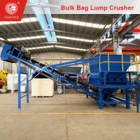 China 5 T/H Bulk Bag Lump Crusher Machine for Caked Fertilizer for sale