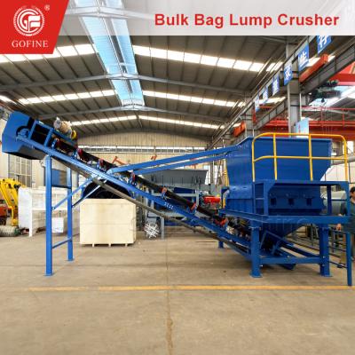 China 5 T/H Bulk Bag Lump Crusher Machine for Caked Fertilizer for sale