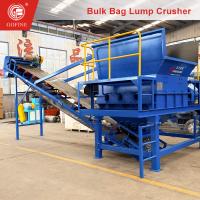China Stainless Steel FIBC Bag De-Clump Machine for Chem Salts for sale