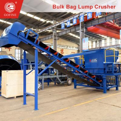China Heavy Duty Large Sack Block Crushing Line with 7.5 kW for sale