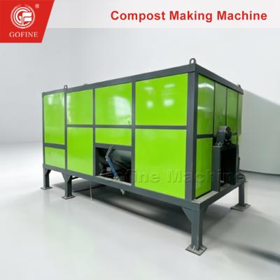 China Industrial Compost Making Machine with Odor Control System for sale