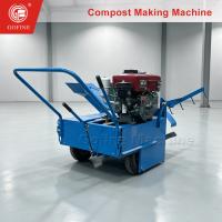 China Walk‑Behind Diesel Mushroom Substrate Windrow Turner for Greenhouse Composting for sale