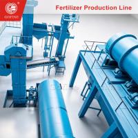 China 10-15 T/H Steam Granulation NPK Rotary Drum Fertilizer Line for sale