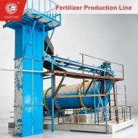 China 10-15 T/H Steam Granulation NPK Rotary Drum Fertilizer Line for sale