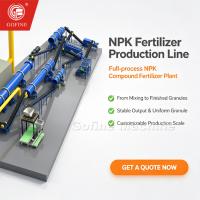 China 10 T/H NPK Fertilizer Rotary Drum Granulation Line for Plant for sale