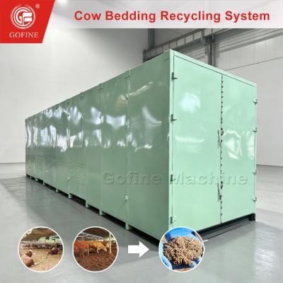 China Commercial Cow Manure Bedding Recovery System for Sale for sale