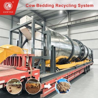 China Cow Manure Bedding Recovery System for Dairy Alley Scraper Waste Management for sale