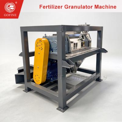 China Stainless Steel Double Roller Extrusion Granulator for NPK Compound Fertilizer for sale