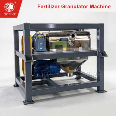 China SS304 Double Roller Press Granulator Machine for Mineral Soil Conditioner Pellets for sale