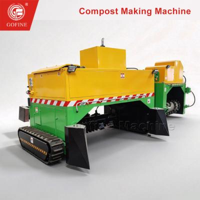 China Remote Control Crawler Compost Turner (Intelligent Organic Fertilizer Equipment) for sale