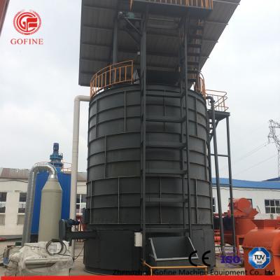 China B105 Organic Fertilizer Fermentation Tank - 105 m² Capacity, 8-14 Tons Daily Processing for Manure & Waste for sale