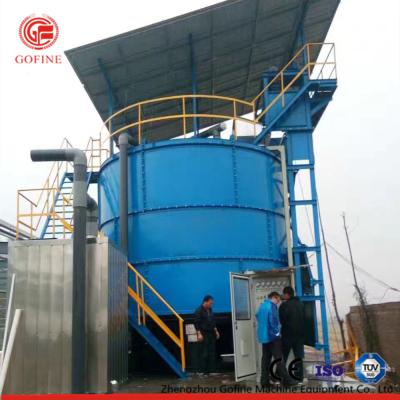 China Intelligent Chicken Manure Fermenter 105m3 Capacity 56.42kW for Aquaculture Farm Compost Fertilizer Production for sale
