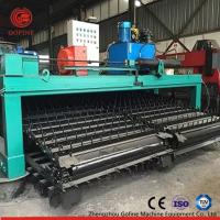 China Chain Plate Compost Turner 2000 21kw Trough Type Fermentation Equipment for Fertilizer Production for sale