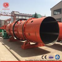 China Large Capacity Rotary Drum Fertilizer Granulator 1200-2200mm Diameter 1-15 t/h Output for sale