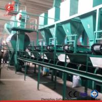 China BB Fertilizer Production Line Equipment 1-30 TPH Capacity with 1500-3000mm Mixer Barrel for sale