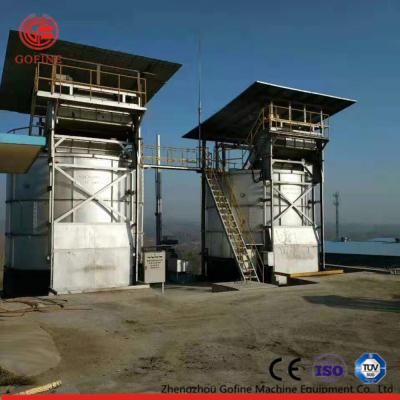 China Towable Compost Fertilizer Production System - 105m³ Livestock Manure Fermentation Tank with 22kW Power for sale