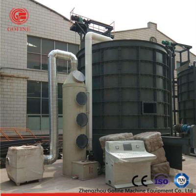 China Organic Compost Fertilizer Production Chicken Manure Waste Fermentation Tank 5-50m3 Capacity 80-100℃ for sale