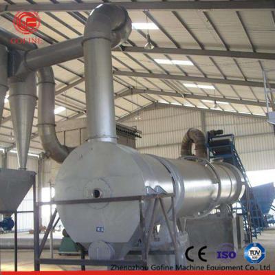 China 1-2 T/H Organic Fertilizer Production Line Granulator Machine 12000 Tons Capacity for sale
