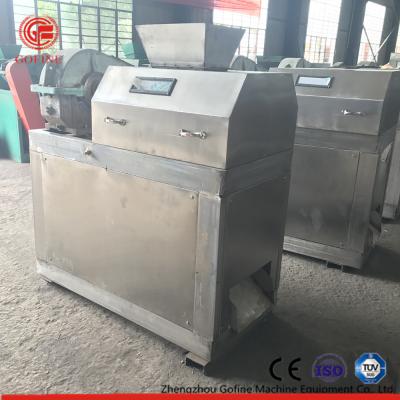 China 1-2 T/H Bio Organic Fertilizer Production Line Counter Roll Extrusion Granulation Machine for sale