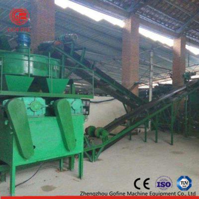 China Counter Roller Press Granulator For Organic Compound Fertilizer Production Line for sale