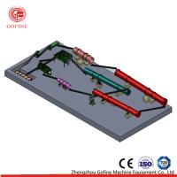 China 10 Ton Npk Compound Fertilizer Production Line Large Size With Smooth Operation for sale