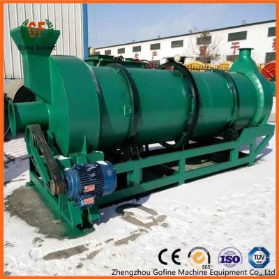 China Chicken Manure Fertilizer Drying Machine 18.5kW Power with 1000kg/H Capacity for Organic Waste Processing for sale