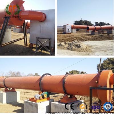 China Stable Fertilizer Processing Compost Rotary Drum Dryer Machine - 1-15 TPH Capacity, Energy Efficient Design for sale