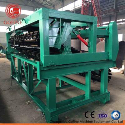 China 4m Width Thick Chain Plate Livestock Fermentation Machine 18-50kw Compost Turner for sale