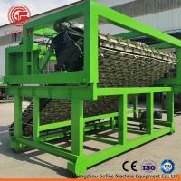 China Chain Plate Compost Turner 2000 for Sludge Fertilizer Production 1.2-1.5m Depth for sale