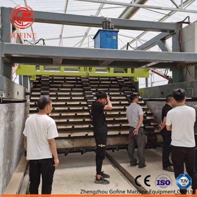 China Forklift Fermentation Bed Q235 25KW Pile Turning Machine for sale