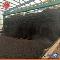 China Hydraulic Sludge Fermentation Compost Turner 2500mm 25kW for Organic Fertilizer for sale