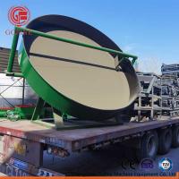 China 1000kg/H Q235 Disk Organic Fertilizer Granulator Production Line for 1-8mm Round Granules for sale