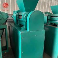 China Dry Compost Fertilizer Double Roller Granulator 150x300mm | 11-22KW Power | 0.8-2T/H Capacity for sale