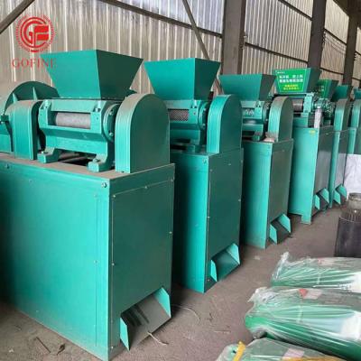 China Counter Roll Powder Extrusion Fertilizer Production Line 1-2 TPH for Activated Carbon Granulation for sale