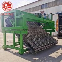 China 2m Depth Chain Type Compost Turner for Animal Feces Fertilizer Production 13-27kw for sale