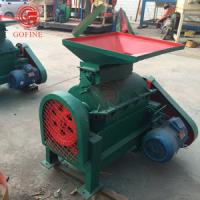 China 1 T/H Chemical Compound Fertilizer Granulator 2.5mm Feeding Roller Crusher for sale