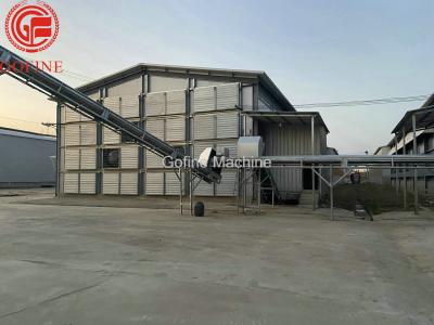 China 110KW Cylindrical Organic Fertilizer Fermentation Equipment 24-30 M3/D Carbon Steel Compost Tank for sale
