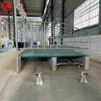 China 304 Stainless Steel Automatic Slurry Scraper for Livestock Manure Cleaning 1.8m Width for sale