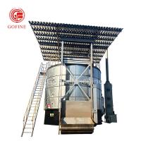 China Custom Compost Fermenter Tank 32-280m³ for Food Waste Poultry Chicken Farm Animal Waste Composting Machine for sale