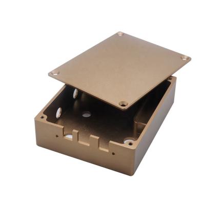 China Fabrication CNC Machined Housings Anodized CNC Precision Parts Processing for sale