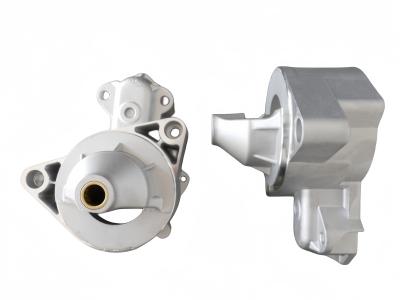China Silver Aluminium Die Casting Housing Process Powder Coating Lightweight for sale