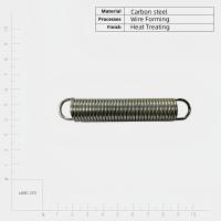 China Carbon Steels Metal Extension Springs Wire Forming Processing for sale