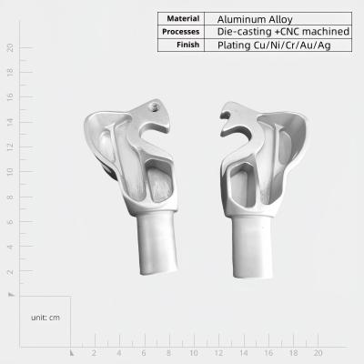China Powder Coated Aluminium Alloy Die Casting Housing High Corrosion Resistance for sale