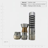 China Hardware Metal CNC Turning Parts High Precision 0.01mm CNC Technology for sale