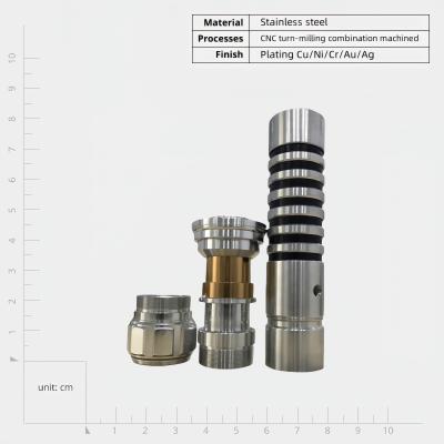 China Hardware Metal CNC Turning Parts High Precision 0.01mm CNC Technology for sale