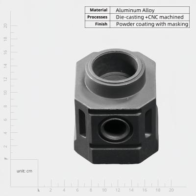 China Versatile Aluminum Die Casting Automotive Communication Components for sale