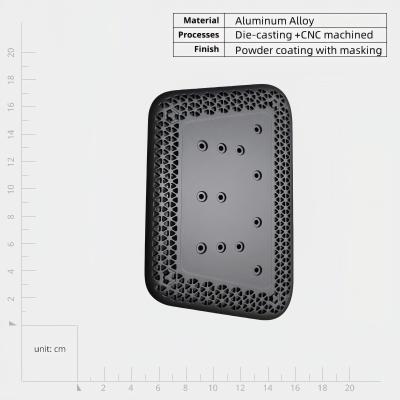 China Die-casting Aluminum Front Panel for Customizable and Protective Industrial for sale