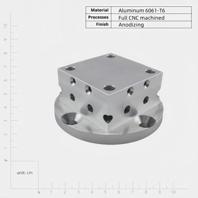 China Precision Anodized CNC Machined Aluminum Parts For Electronics And Communications for sale