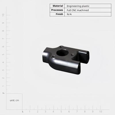 China Custom CNC Plastic Parts Rapid Prototype Machining For Motorcycles Bikes for sale